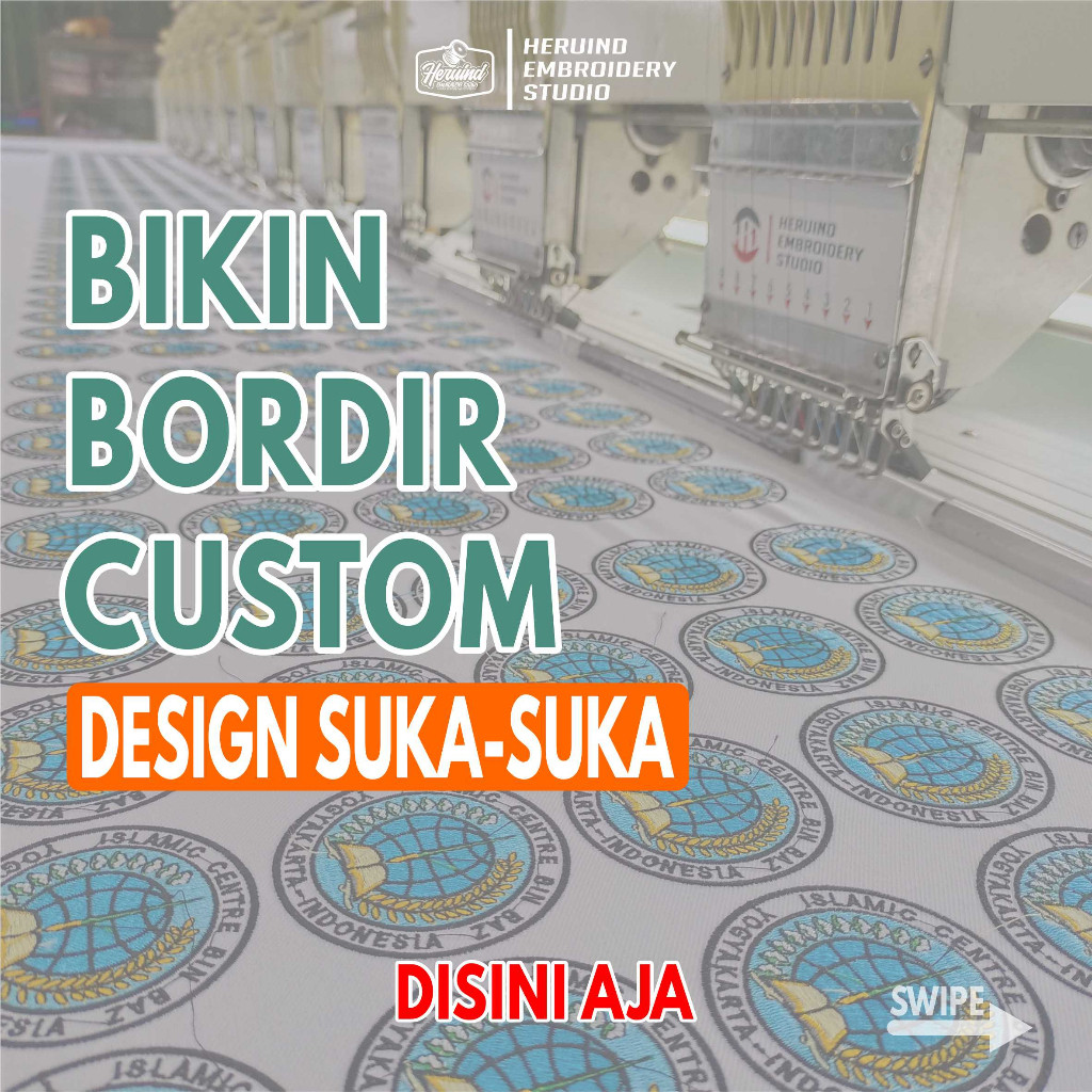 Jual Bordir Logo BORDIR KOMPUTER - CUSTOM DESIGN / LOGO / PAPAN NAMA ...