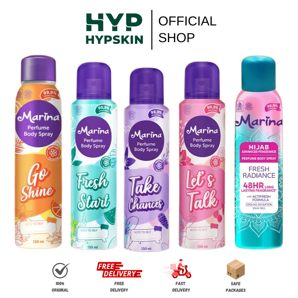 Jual Marina Perfume Body Spray 150ml | Shopee Indonesia