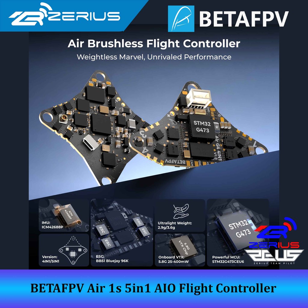 Jual BETAFPV Air 1S 5in1 AIO Flight Controller | Shopee Indonesia