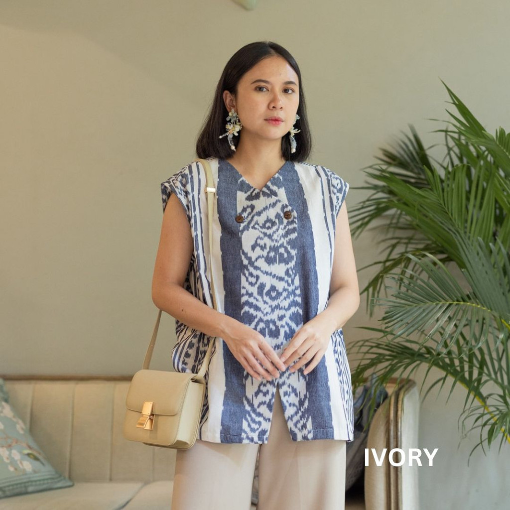 Jual Vest Tenun Ethnicmine Handmade | Shopee Indonesia