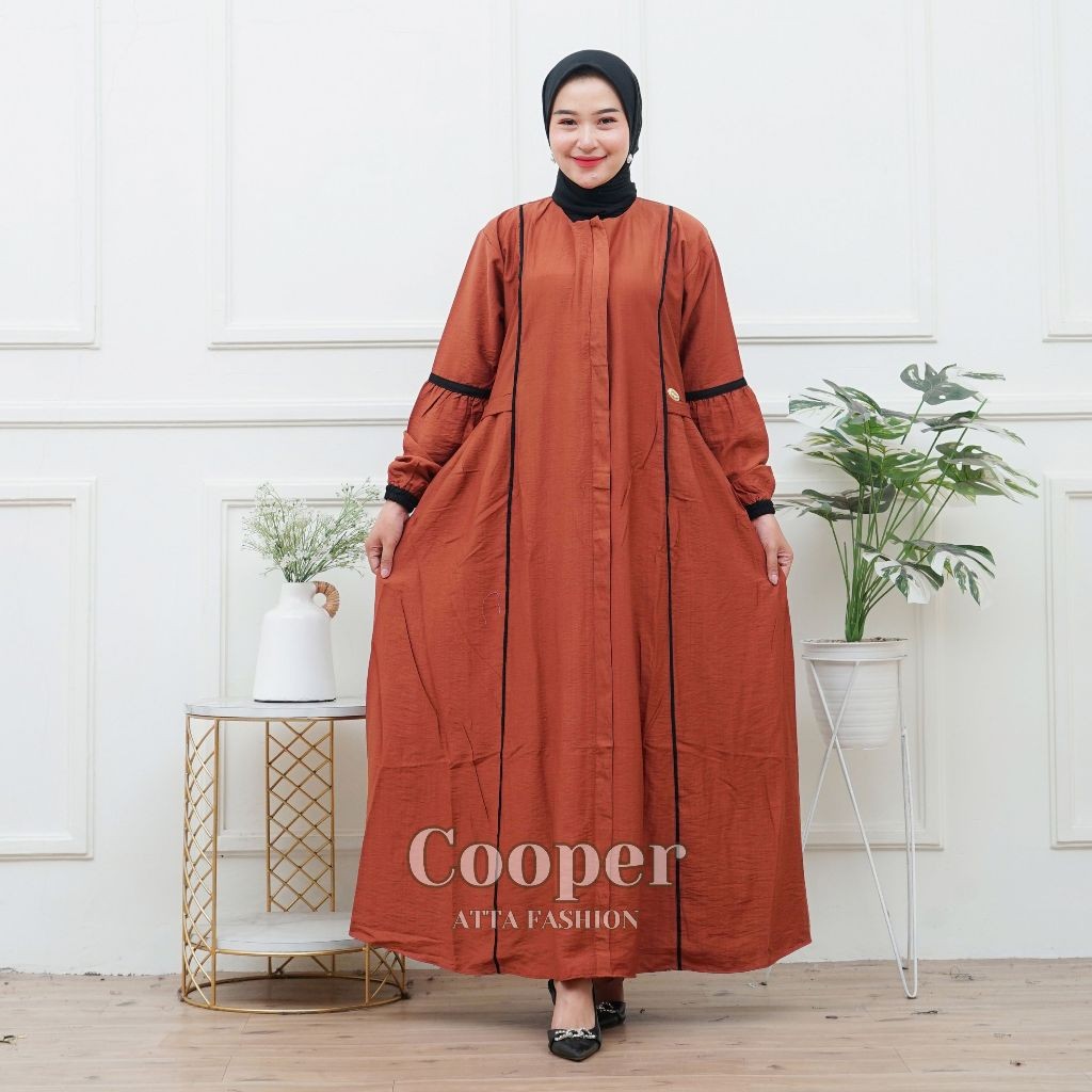 Jual Gamis Bella Polo Linen Premium | Shopee Indonesia