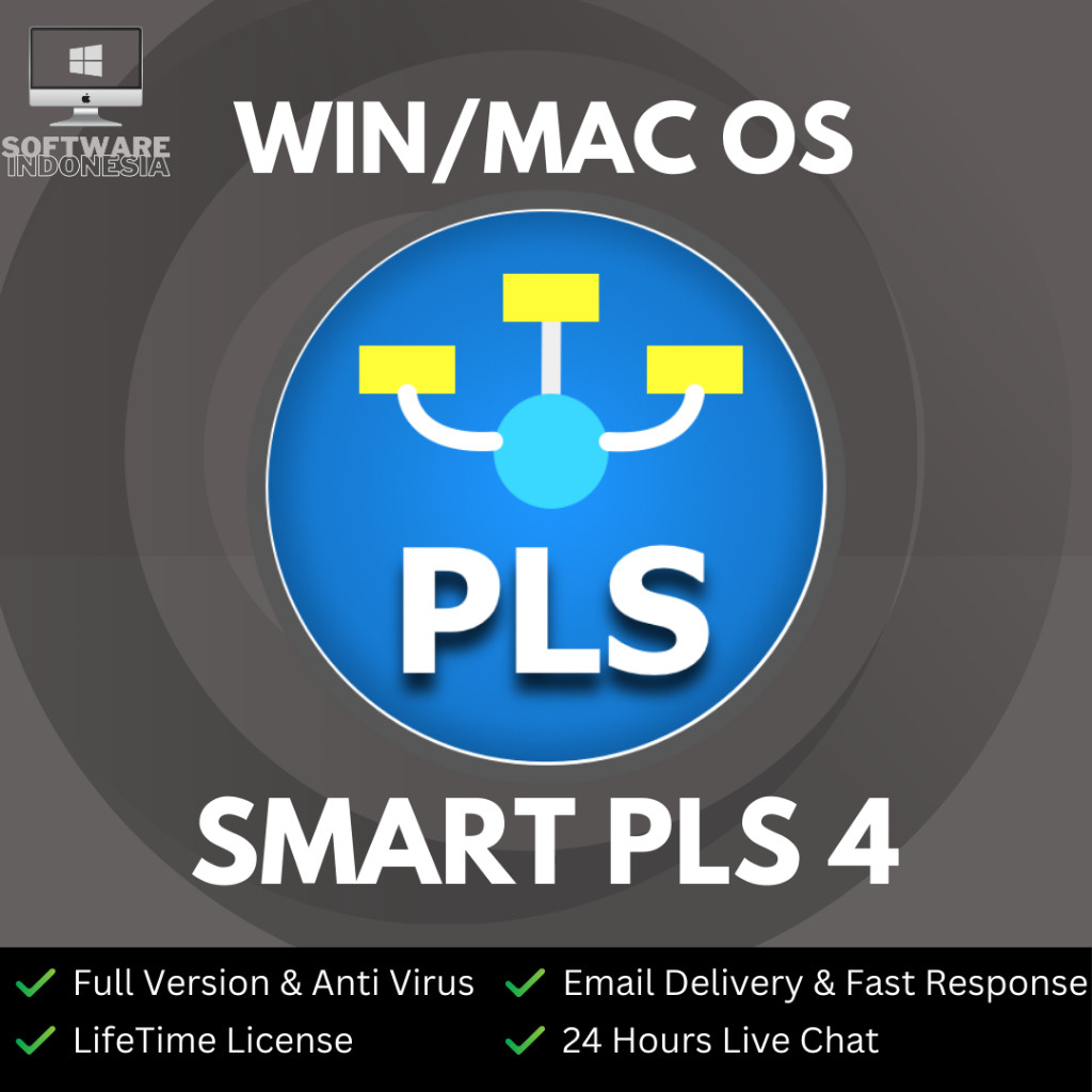 Jual (100% Works) Aplikasi Smart PLS 3 | 4.1.0.3 | 4.1.0.9 For Windows ...