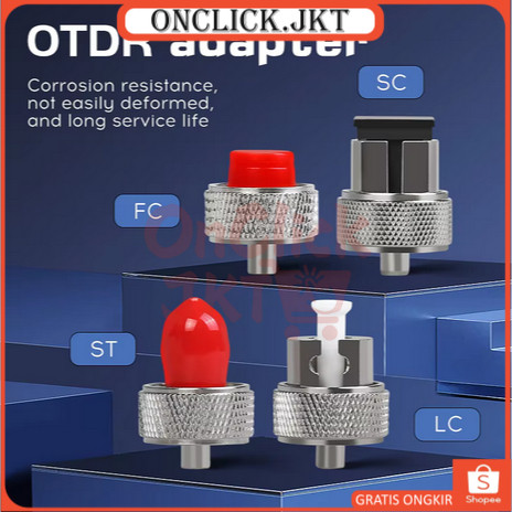 Jual READY OTDR Fiber Optic Adapter Connector SC ST FC LC Antarmuka ...