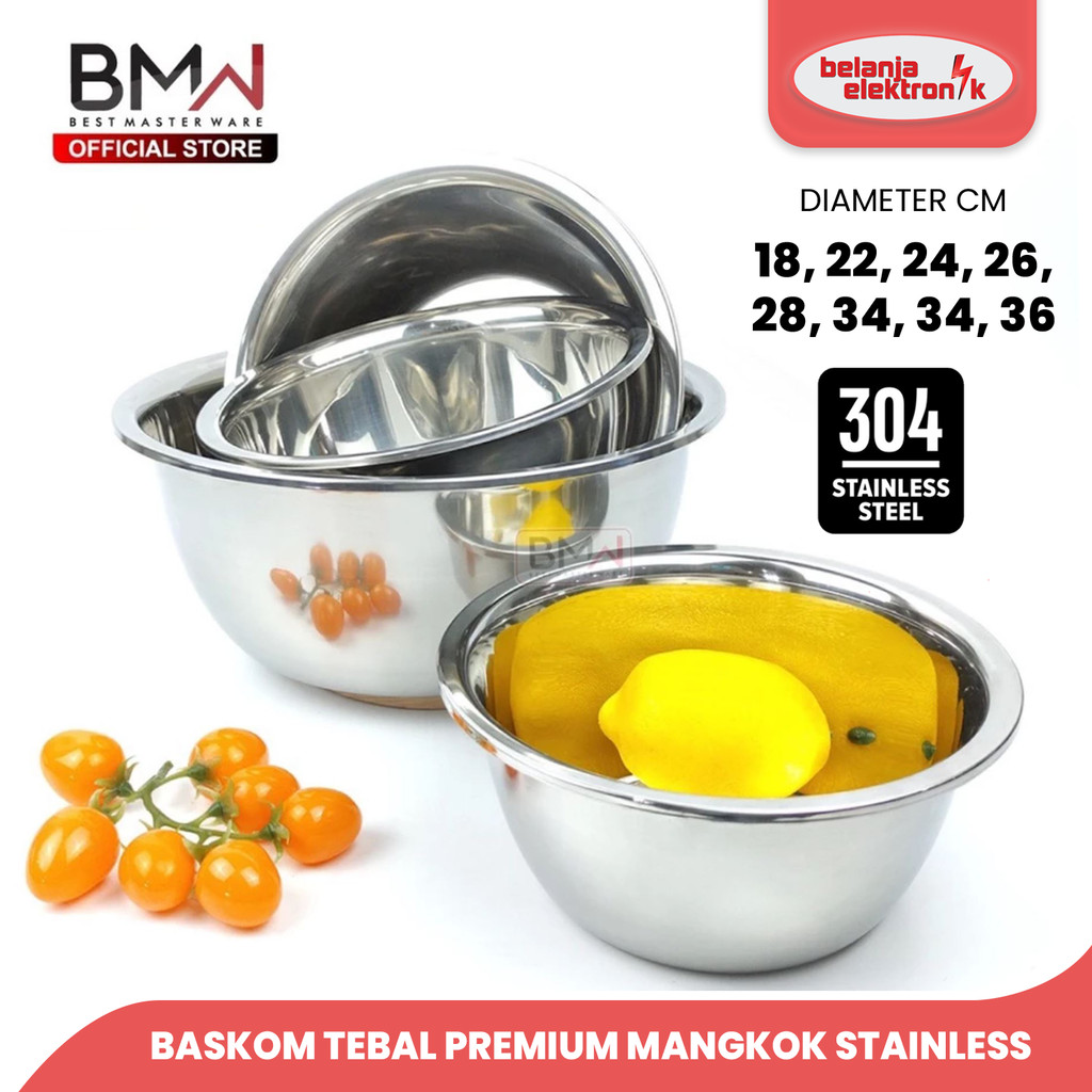 Jual BMW BASKOM TEBAL PREMIUM WADAH MAKANAN TEMPAT CUCI SAYUR BUAH ...