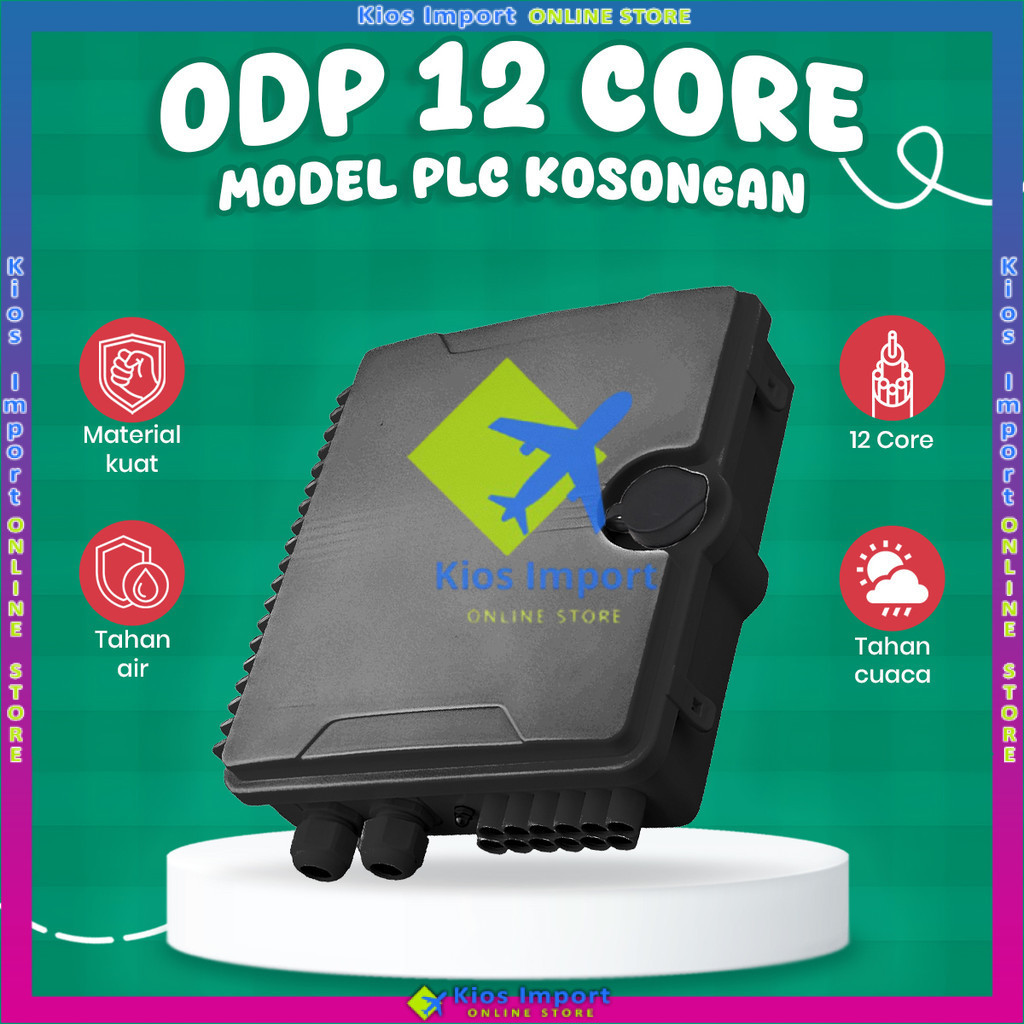 Jual 12 Core ODP Model PLC Kosongan Warna Random | Shopee Indonesia