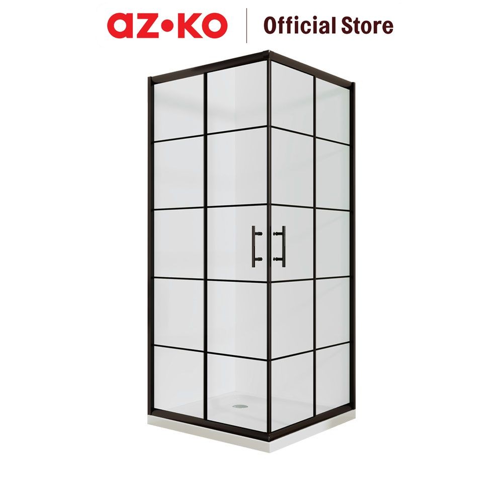 Jual AZKO Fosa Shower Box New 6 Mm Jn-F004 - Hitam Bilik Mandi Shower ...