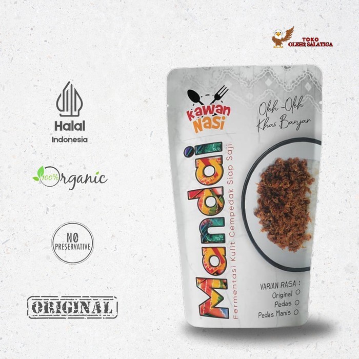 Jual Mandai Fermentasi Kulit Cempedak Khas Banjar Baru oleh oleh ...