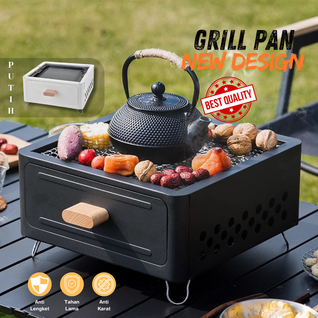 Jual Panggangan Arang Mini Japan Grill Bbq Stove / Pemanggang Portable ...