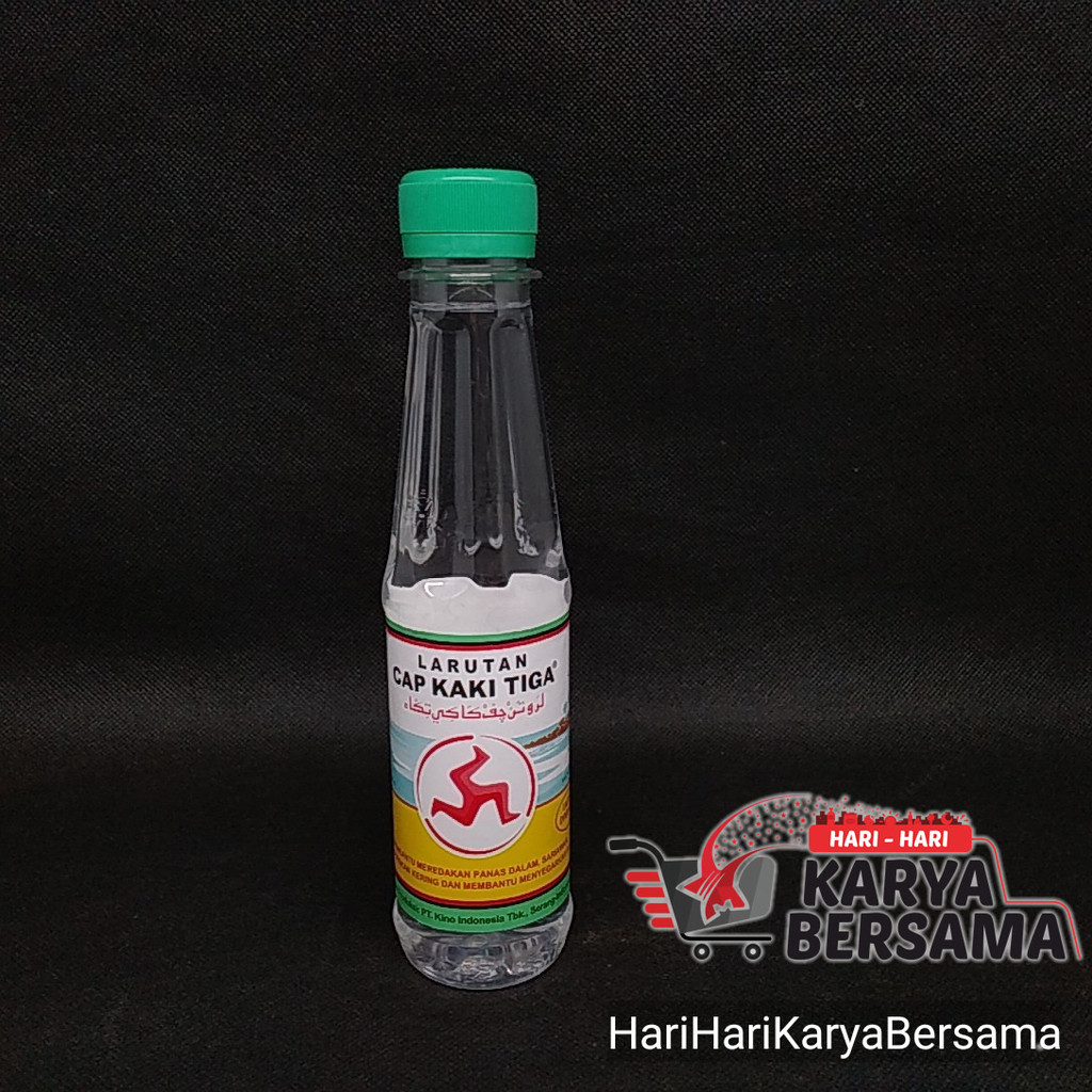 Jual MINUMAN PENYEGAR CAP LARUTAN KAKI TIGA BTL 200ML | Shopee Indonesia