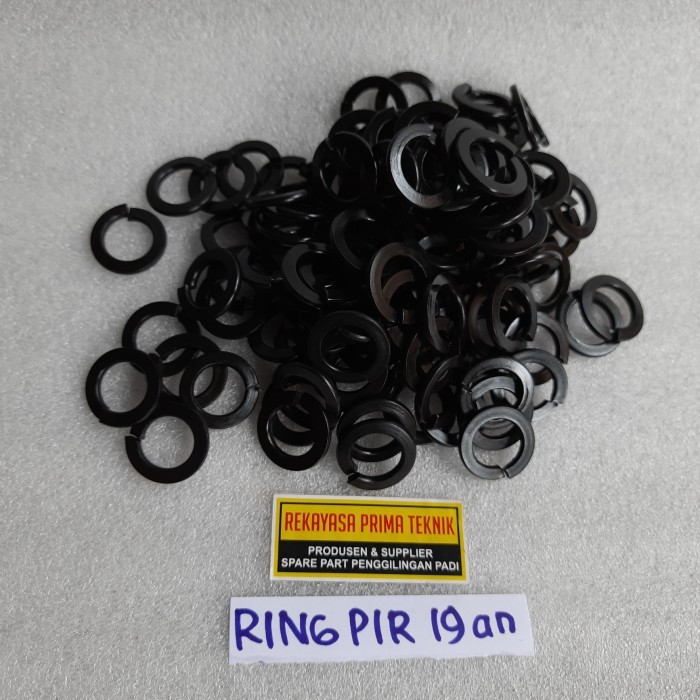 Jual RING PIR HITAM 1/2 in19 an BAJA 400GRAM UNTUK BAUT RODA TRAKTOR ...