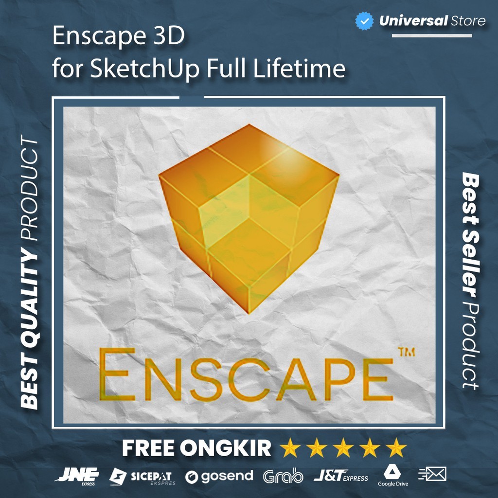 Jual Program Enscape 3D Full Version Render SketchUp Plugin Premium PRO ...
