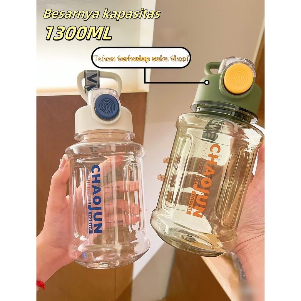 Jual Botol Minum Transparantemoy Unik & Lucu 1300ml Kotak Minum ...