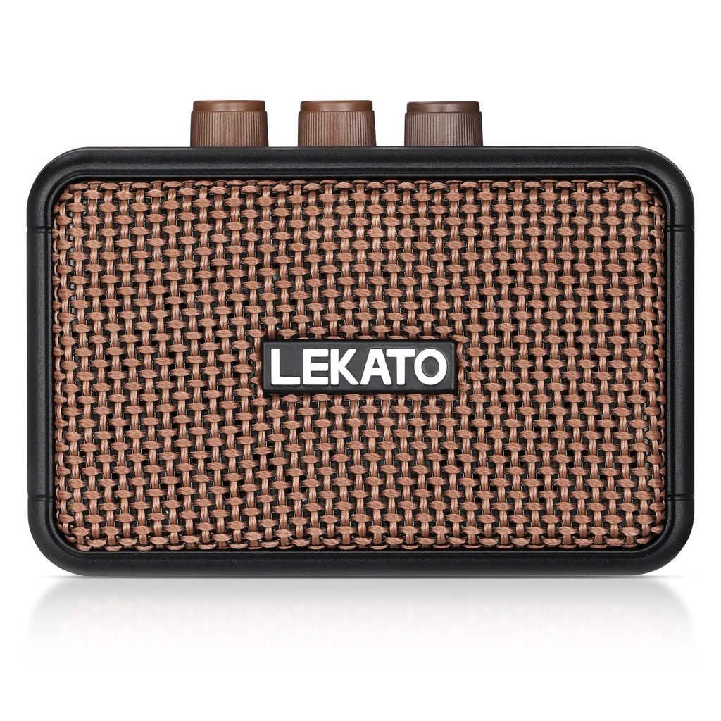 Jual Lekato Mini Guitar Amp Small Electric Guitar Amplifier 5W Portable Practice Guitar Amp Dual ...