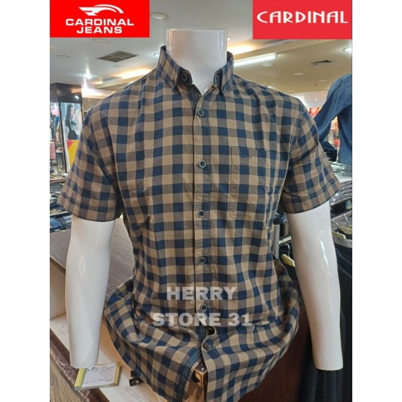 Jual KEMEJA CARDINAL ORIGINAL TERBARU REGULER PREMIUM QUALITY | Shopee ...