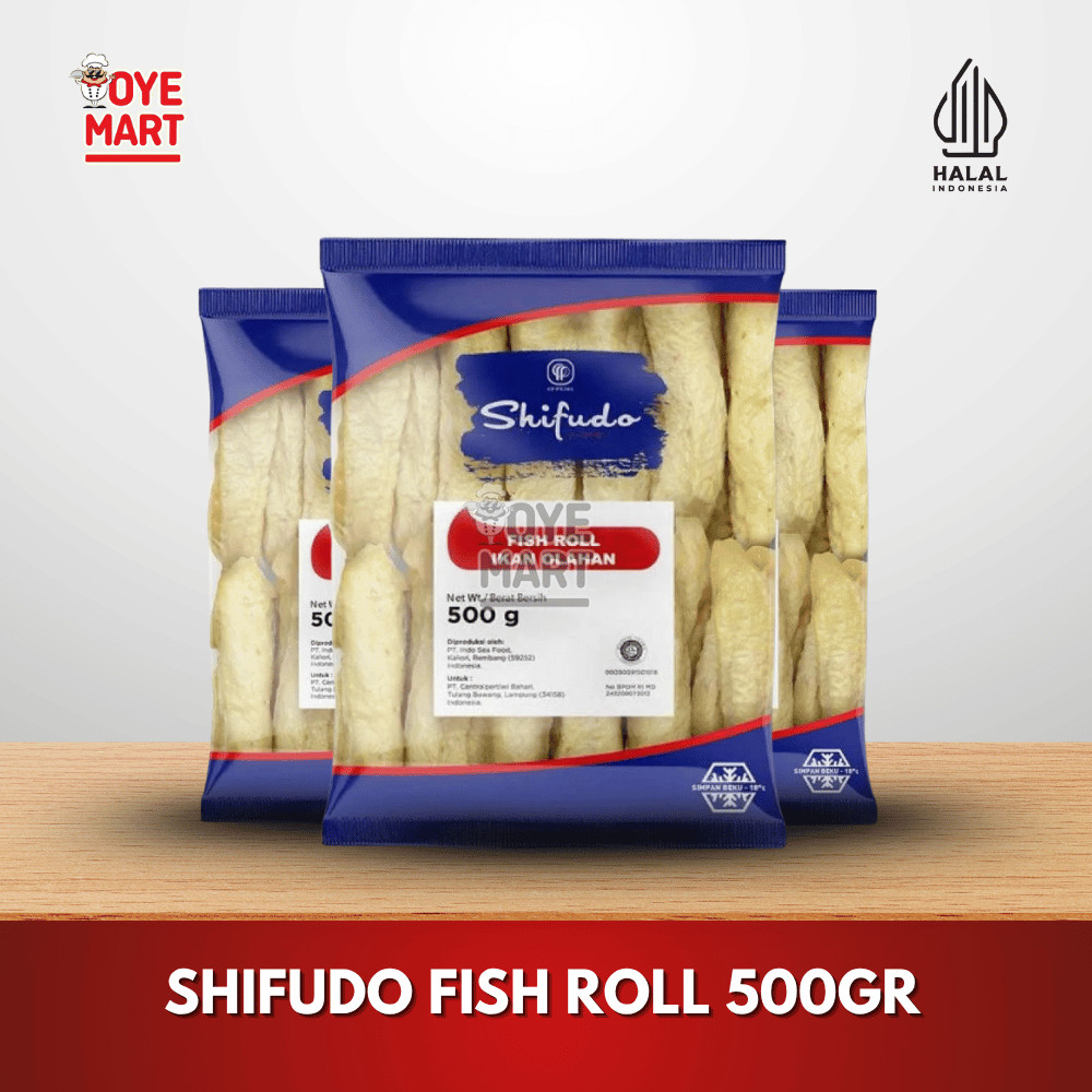 Jual SHIFUDO FISH ROLL 500GR SEAFOOD | Shopee Indonesia