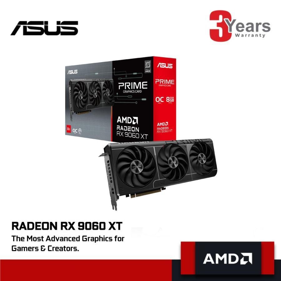 Jual VGA Card ASUS RX 9060 XT Prime 8GB OC GDDR6 - ASUS Prime Radeon RX ...