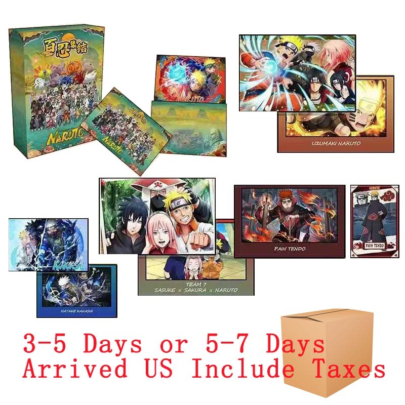 Jual 2025 Wholesales Naruto Anime Cards Acrylic TCG Card Sasuke Uzumaki ...