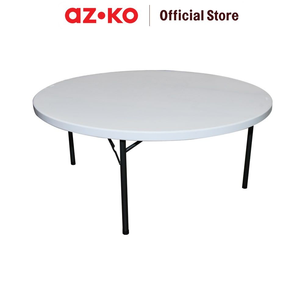 Jual AZKO Krisbow Meja Lipat 182 cm - Putih Meja Serbaguna Folding ...