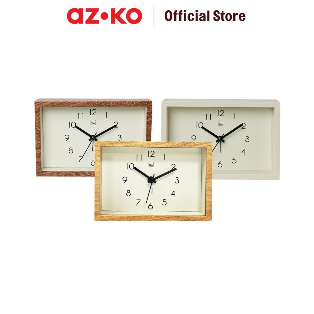 Jual AZKO Arthome Jam Weker Rectangle Hya036 Alarm Clock Waker Clock ...