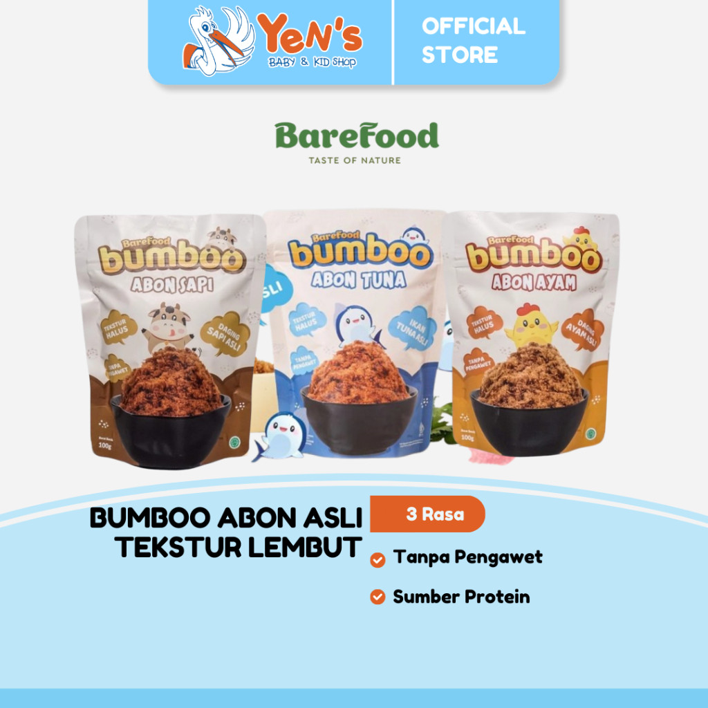 Jual BUMBOO Abon Asli 100gr - Tekstur Lembut MPASI Si Kecil - Sumber ...
