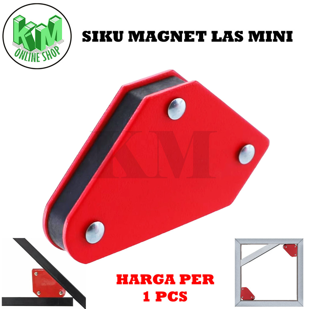 Jual Siku Magnet Las Mini Magnetic Welding Holder Siku Las Triangle 2 ...