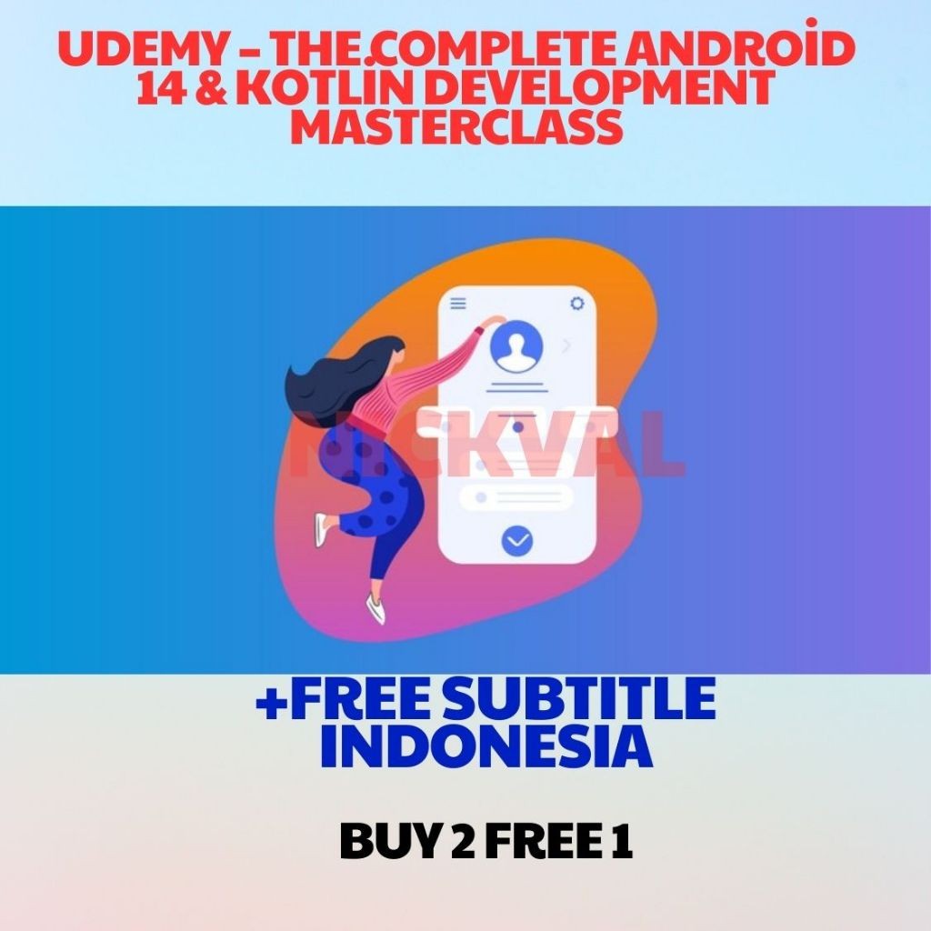 Jual Udemy - Masterclass Lengkap Pengembangan Android 14 & Kotlin | Shopee Indonesia
