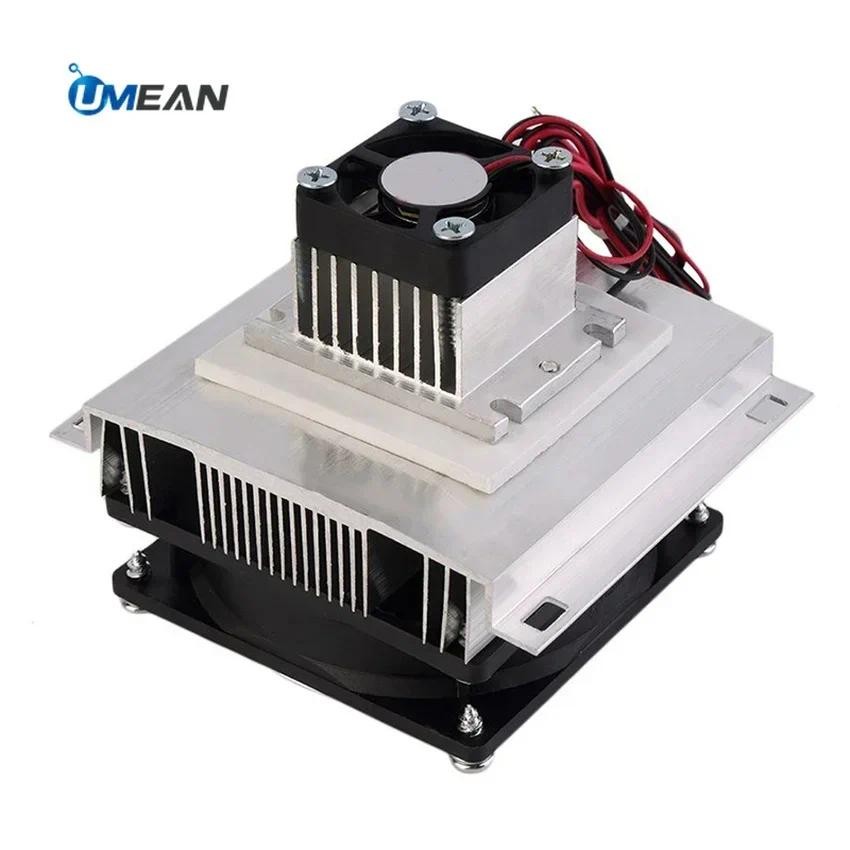 Jual NEW DIY 12v DIY thermoelectric peltier refrigeration kit Electronic Car Refrigerator ...