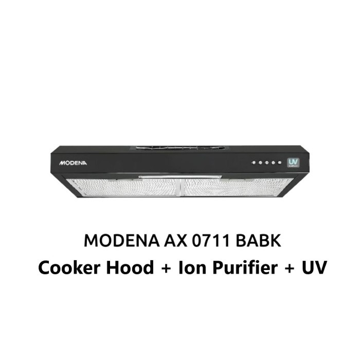 Jual Modena AX 0711 BABK Cooker Hood - Purifier UV AX0711BABK - AX0711 ...