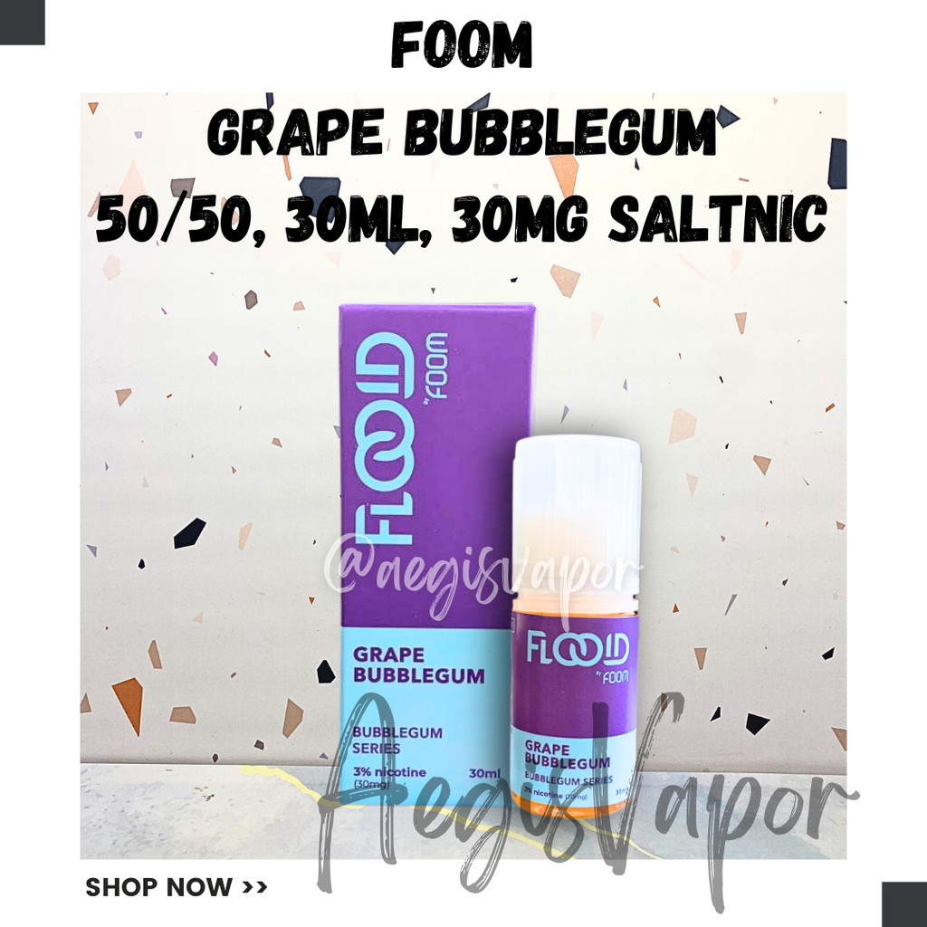 Jual Foom Bubblegum 30ml 30mg Saltnic | Shopee Indonesia