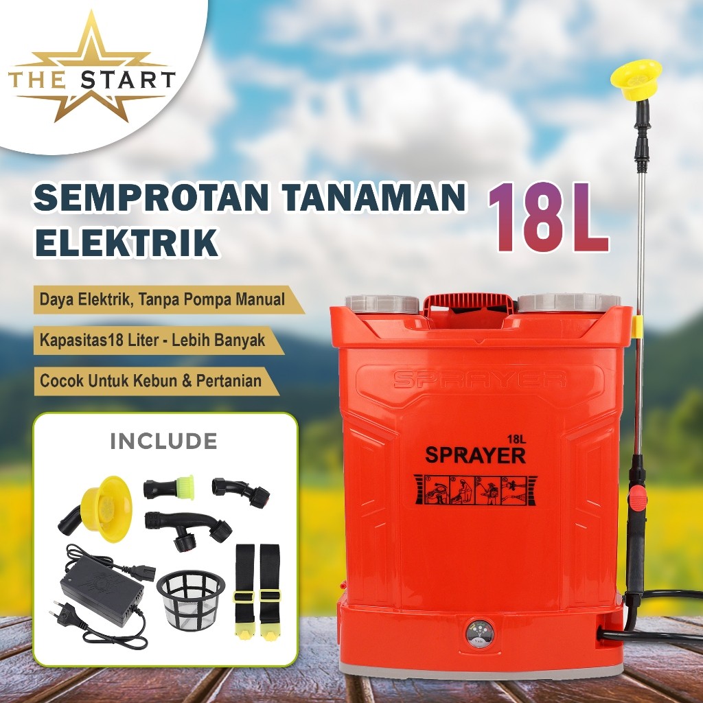 Jual ALAT SEMPROT HAMA PESTISIDA ELEKTRIK 20L HEAVY DUTY SPRAYER ...