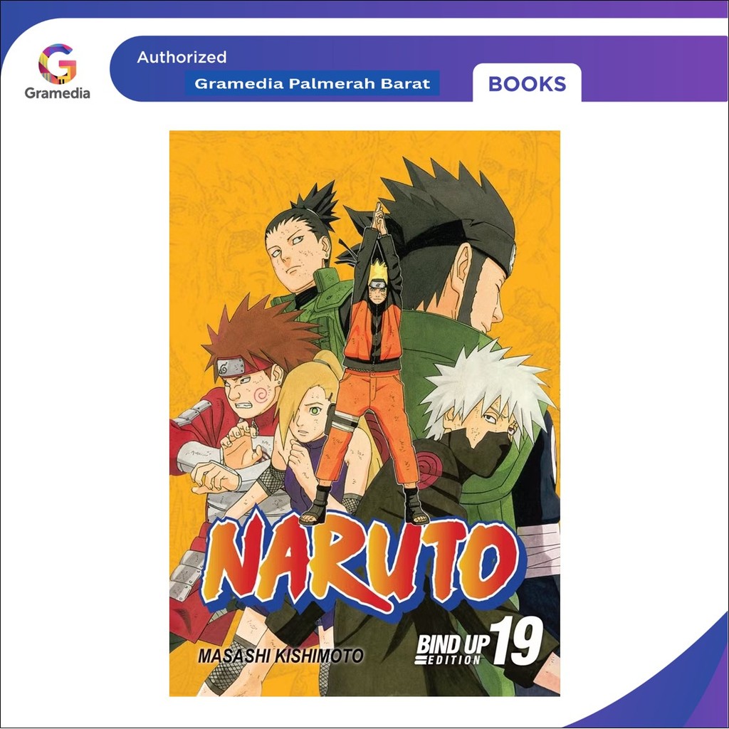 Jual Naruto Bind Up Edition 19 ( MASASHI KISHIMOTO ) | Shopee Indonesia