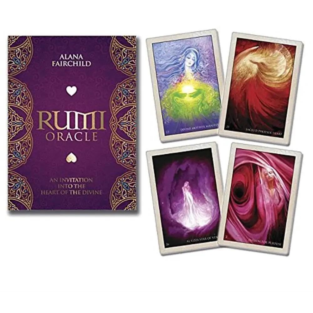 Jual Rumi Oracle Cards A 44 Tarot Divination Board Games Taro Oracle ...