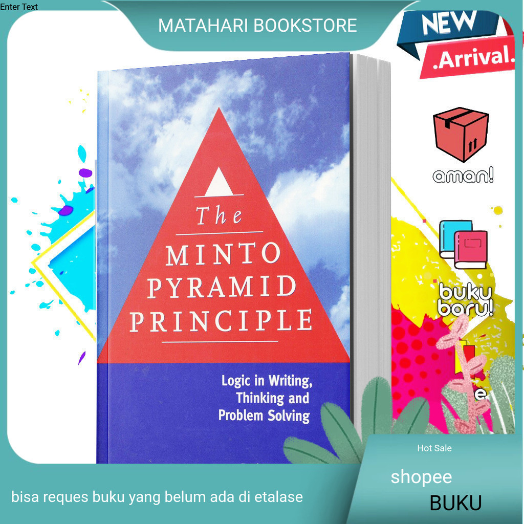 Jual Buku The Pyramid Principle by Barbara Minto | Shopee Indonesia