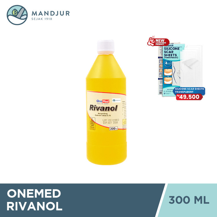 Jual Onemed Rivanol 300 mL - Cairan Antiseptik Luka | Shopee Indonesia