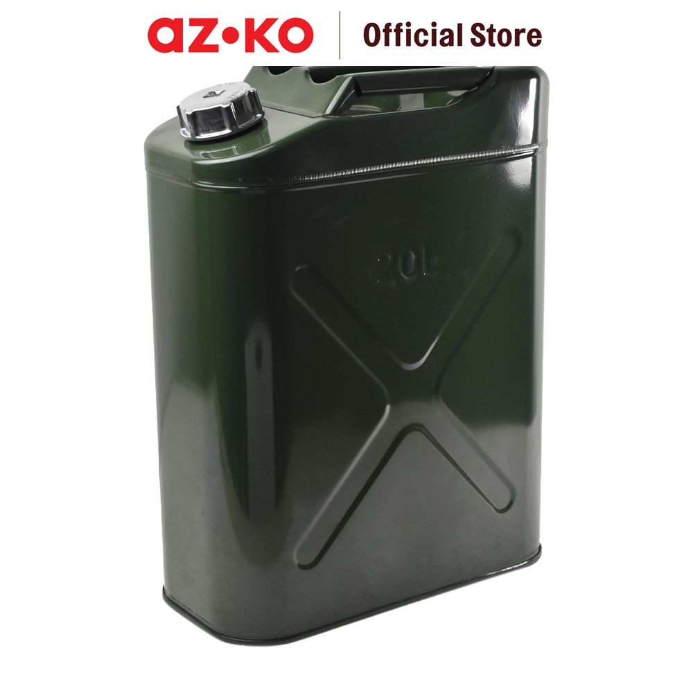 Jual AZKO Kris 20 ltr Jerigen Bahan Bakar Jerry - Hijau Tempat Bensin ...