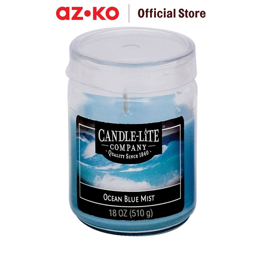 Jual AZKO Candle Lite Ocean Blue Mist Lilin Aromaterapi 510 gr Candle ...