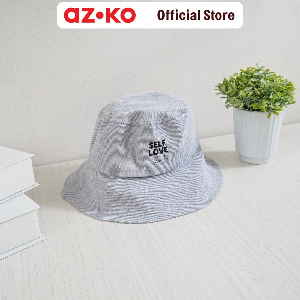 Jual AZKO Ataru Topi Bucket Corduroy - Biru | Shopee Indonesia
