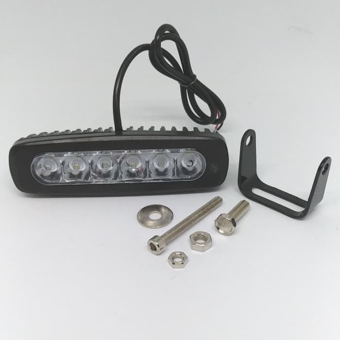 Jual Lampu Tembak LED Bar CREE 6 mata 6 titik Work Light Lampu Sorot | Shopee Indonesia