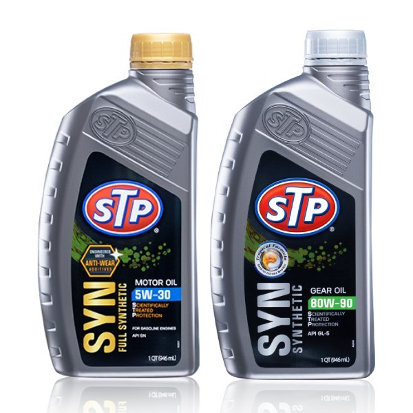 Jual STP BUNDLE Full Synthetic Motor Oil 5W-30 +Synthetic Gear Oil 80W-90 | Shopee Indonesia
