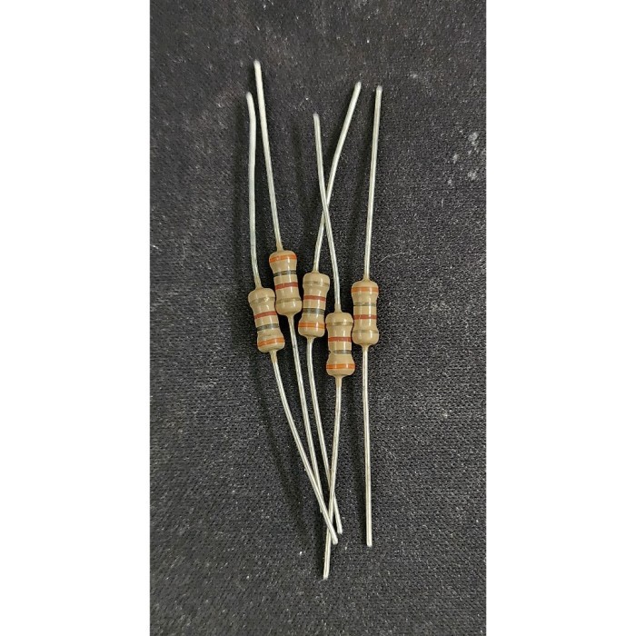 Jual GHS99 Resistor 1W 300 Ohm 300Ohm Oranye Hitam Coklat Emas - Harga per 5pcs | Shopee Indonesia