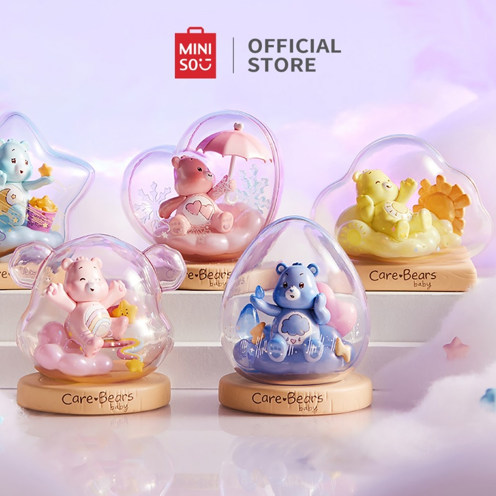 Jual JAK45 Miniso x Care Bears Figur Blind Box Koleksi Ramalan Cuaca Kotak Buta Surprise Box ...
