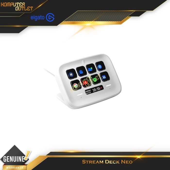 Jual Elgato Stream Deck Neo USB Controller & Livestreaming Assistant ...