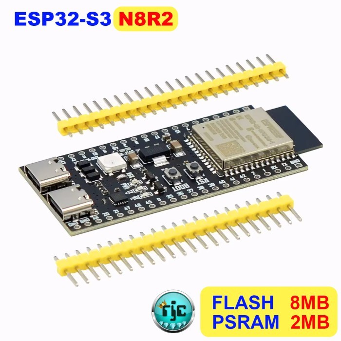 Jual ESP32-S3 WiFi Bluetooth BLE 5.0 ESP32 S3 Wifi Mesh Development Board N8R2 N16R8 | Shopee ...