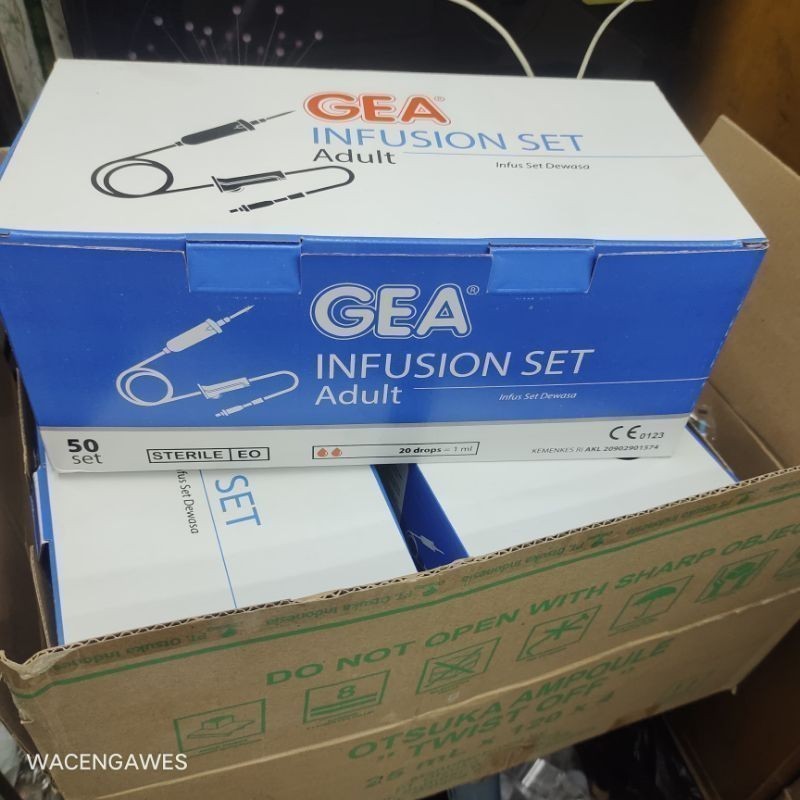 Jual Infuset dewasa GEA /Box | Shopee Indonesia