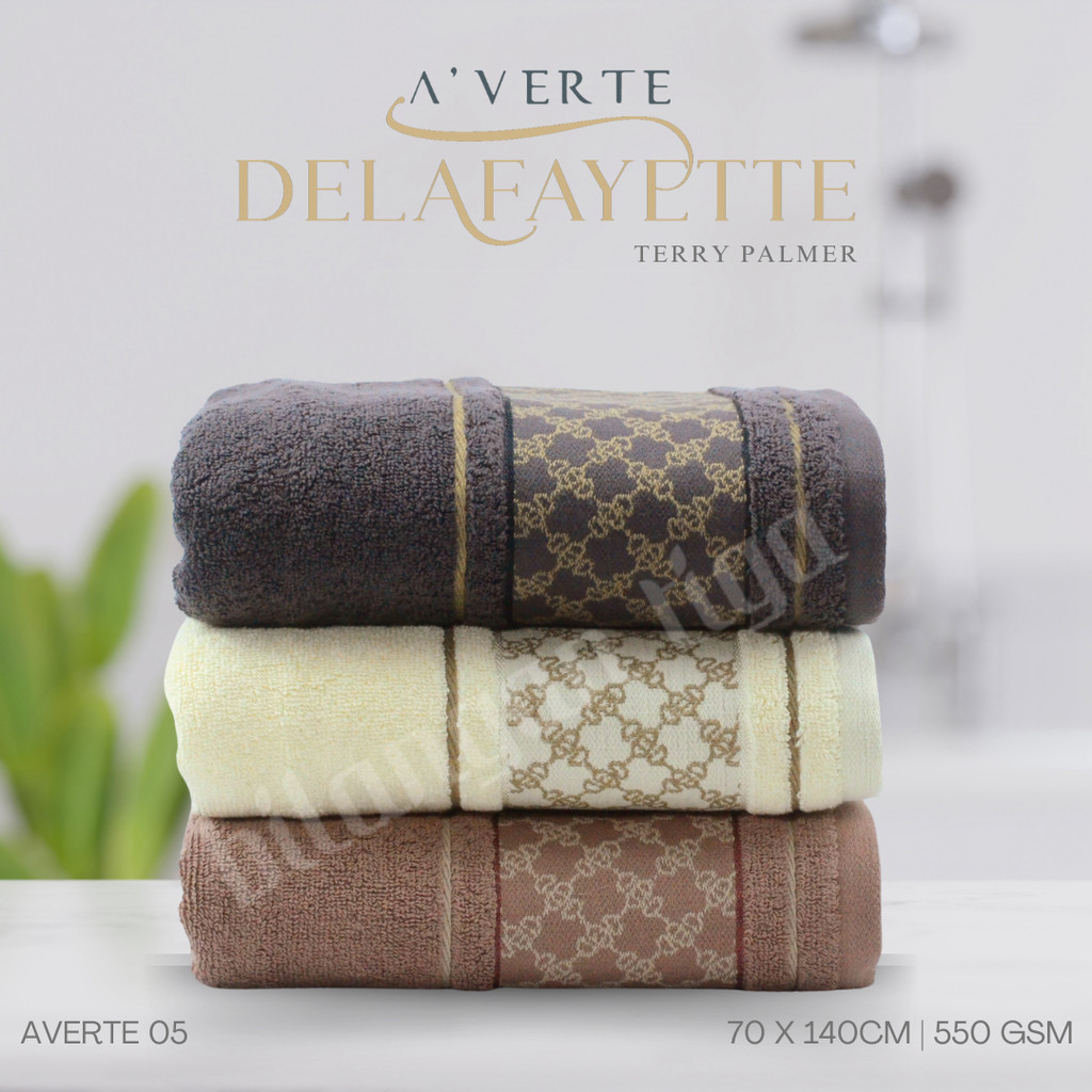 Jual B3 Terry Palmer Handuk Mandi Dewasa Averte Delafayette 05 Ukuran 70 x 140 cm | Shopee Indonesia