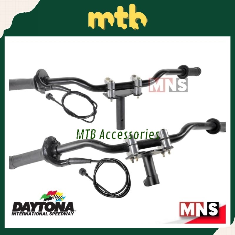 Jual Stang Rzr Satu Set Gas Spontan Daytona Plus Dudukan Stang Honda ...