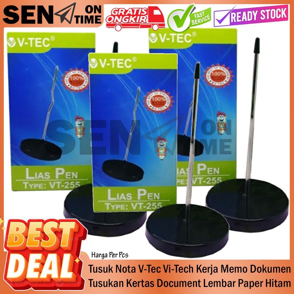 Jual Tusuk Nota V-Tec Kerja Memo Vtec Vitek Bahan Besi Vitech Tusukkan ...