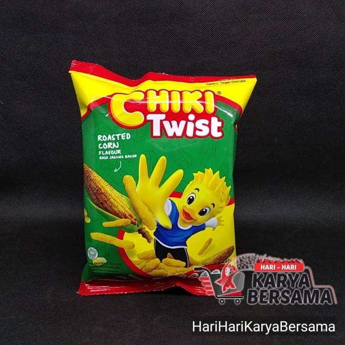 Jual MAKANAN RINGAN SNACK CHIKI TWIST ROASTED CORN JAGUNG BAKAR 40GR ...