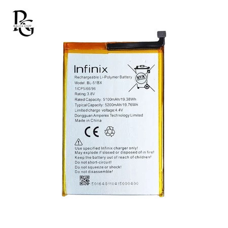 Jual BATTERY BATERAI INFINIX HOT 10 NOTE 8 BL51BX ORIGINAL | Shopee ...