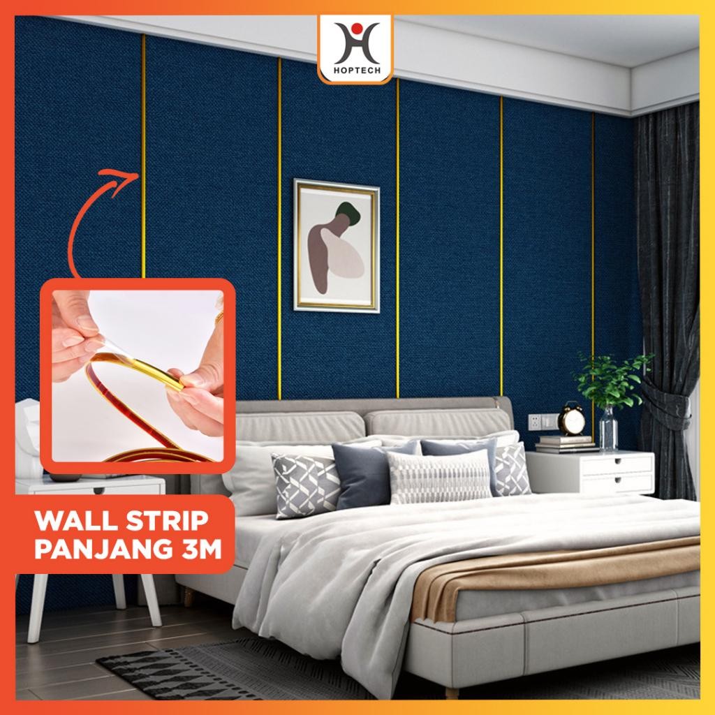Jual WALL STICKER PANJANG METERAN | LIST PLAT STRIP MIRROR | LIST PLAT ...